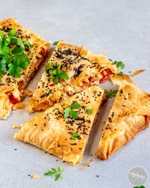 Gemüse im Filoteig - Rezept - naschware.de